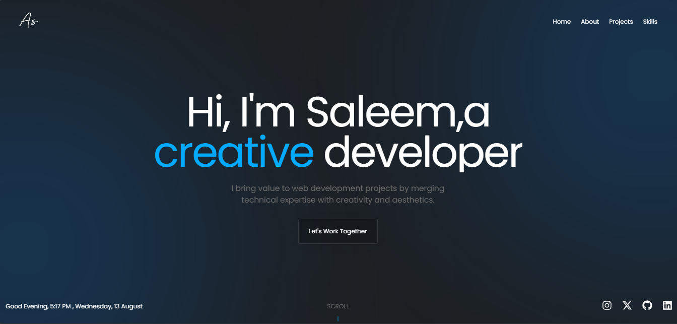 Abdul Saleem | React Frontend Developer
